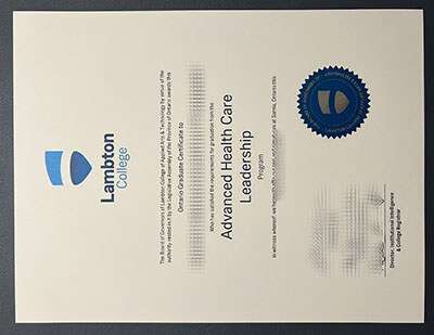 Buy a Lambton College Certificate Replica Online - Buy High-Quality ...